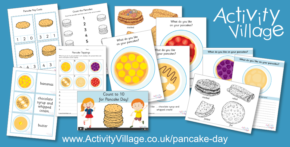Topping Up Our Pancake Day Activities | Activity Village