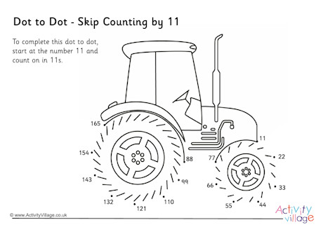 Skip Counting Dot to Dots | Activity Village