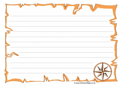 Treasure Map Frame | Activity Village