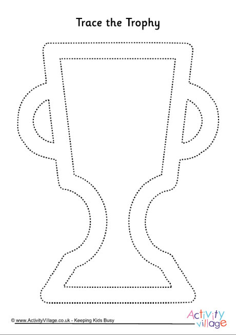 Football Tracing Pages | Activity Village