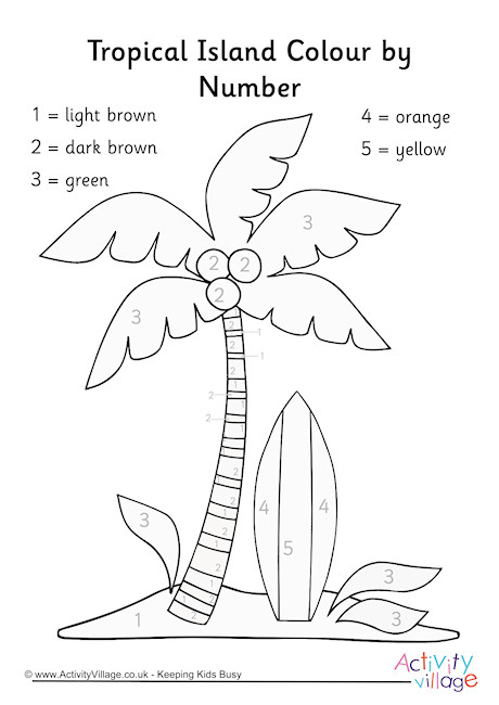 Seaside Colouring Pages | Activity Village