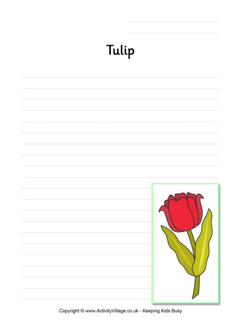 Tulips | Activity Village