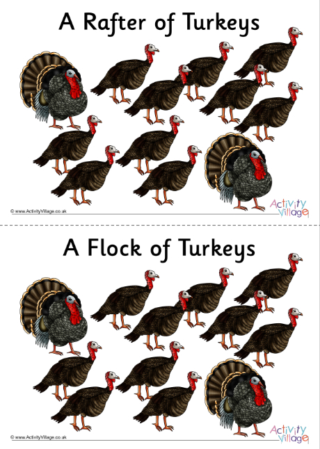 Turkey Printables | Activity Village