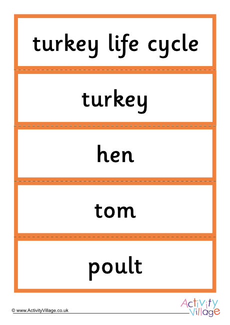 Turkey Printables | Activity Village