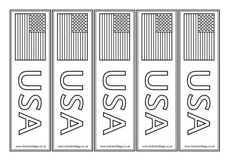 United States Flag Printables For Kids