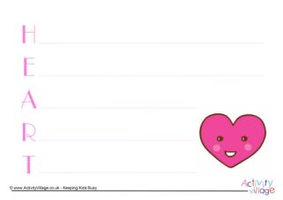 Valentine's Day Worksheets | Activity Village