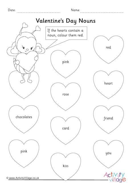 Vocabulary Worksheets | Activity Village