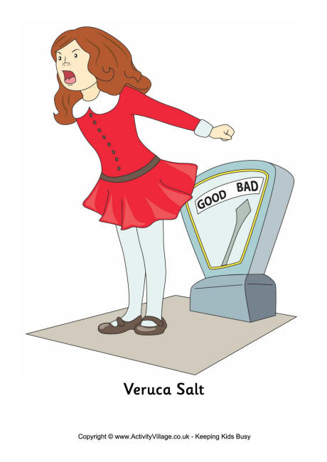 Veruca Salt Poster | Activity Village