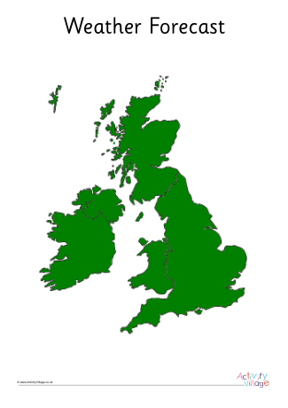 Weather Forecast Role Play Printable | Activity Village