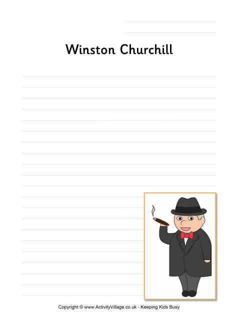 Winston Churchill | Activity Village
