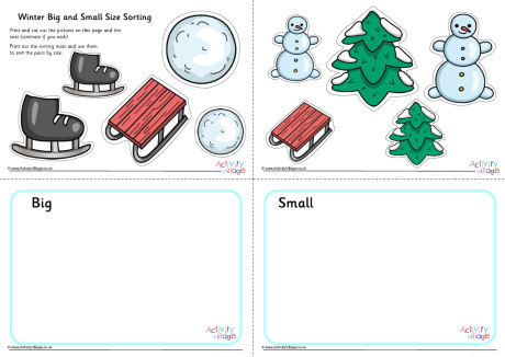 Sorting Activities - Printables for Kids