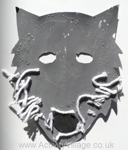 Wolf Mask Craft | Activity Village