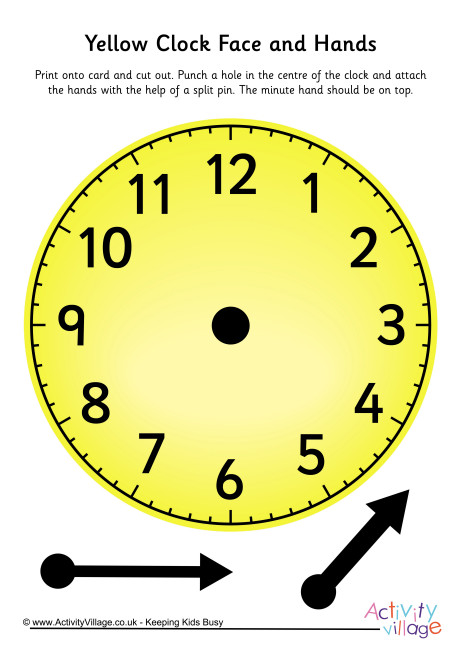Teaching Clocks | Activity Village